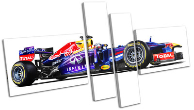Redbull F1 Racing Garage Cars MULTI Leinwand Wand Kunst Bild drucken ...