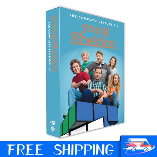 Young Sheldon : The Complete Series Seasons 1-6 Box Set Nouveau Anglais ...