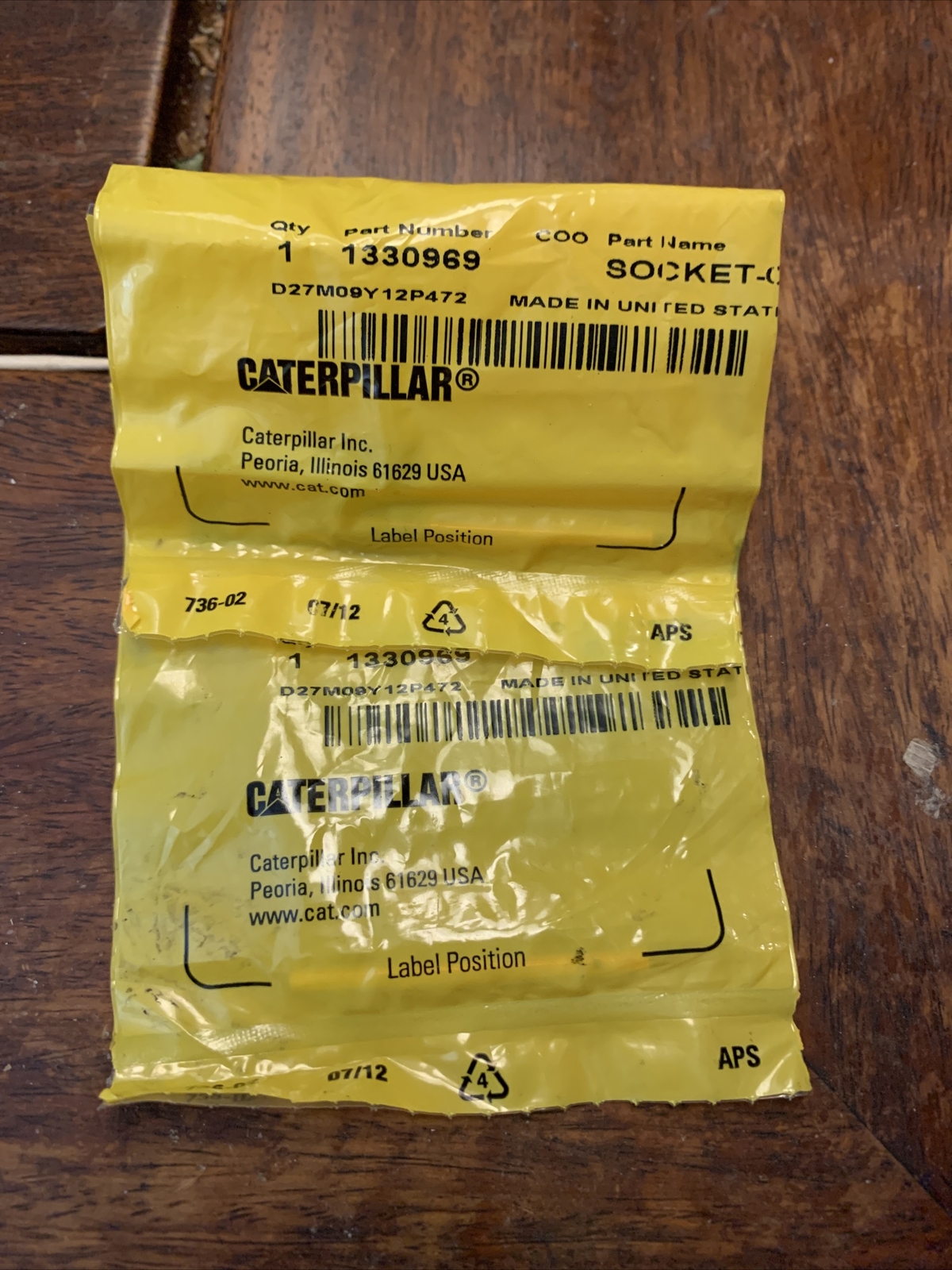 2 Of Caterpillar (CAT) 133-0969 or 1330969 SOCKET CONNECTORS for sale ...