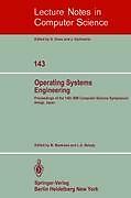 Operating Systems Engineering von L. A. Belady M. Maekawa (1982, Taschenbuch) online kaufen | eBay