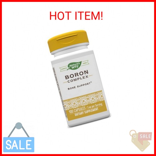 Nature's Way Boron Complex, Supports Bone Health*, 100 Capsules | eBay