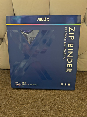 Vault X SV4 Paradox Rift - First Edition 12-Pocket Premium Zip Binder ...