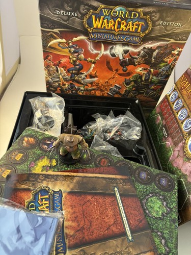 Upper Deck World Of Warcraft Miniatures Game Core Set Deluxe Edition ...