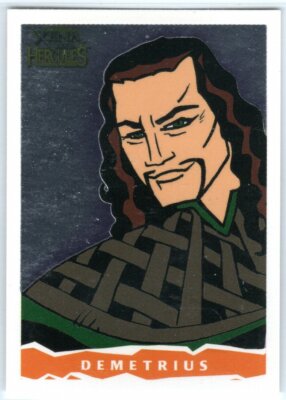XENA & HERCULES: THE ANIMATED ADVENTURES EXTRAS INSERT X-10 DEMETRIUS ...