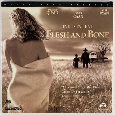 Flesh and Bone Laserdisc Dennis Quaid James Caan Meg Ryan LV 32899-2WS ...
