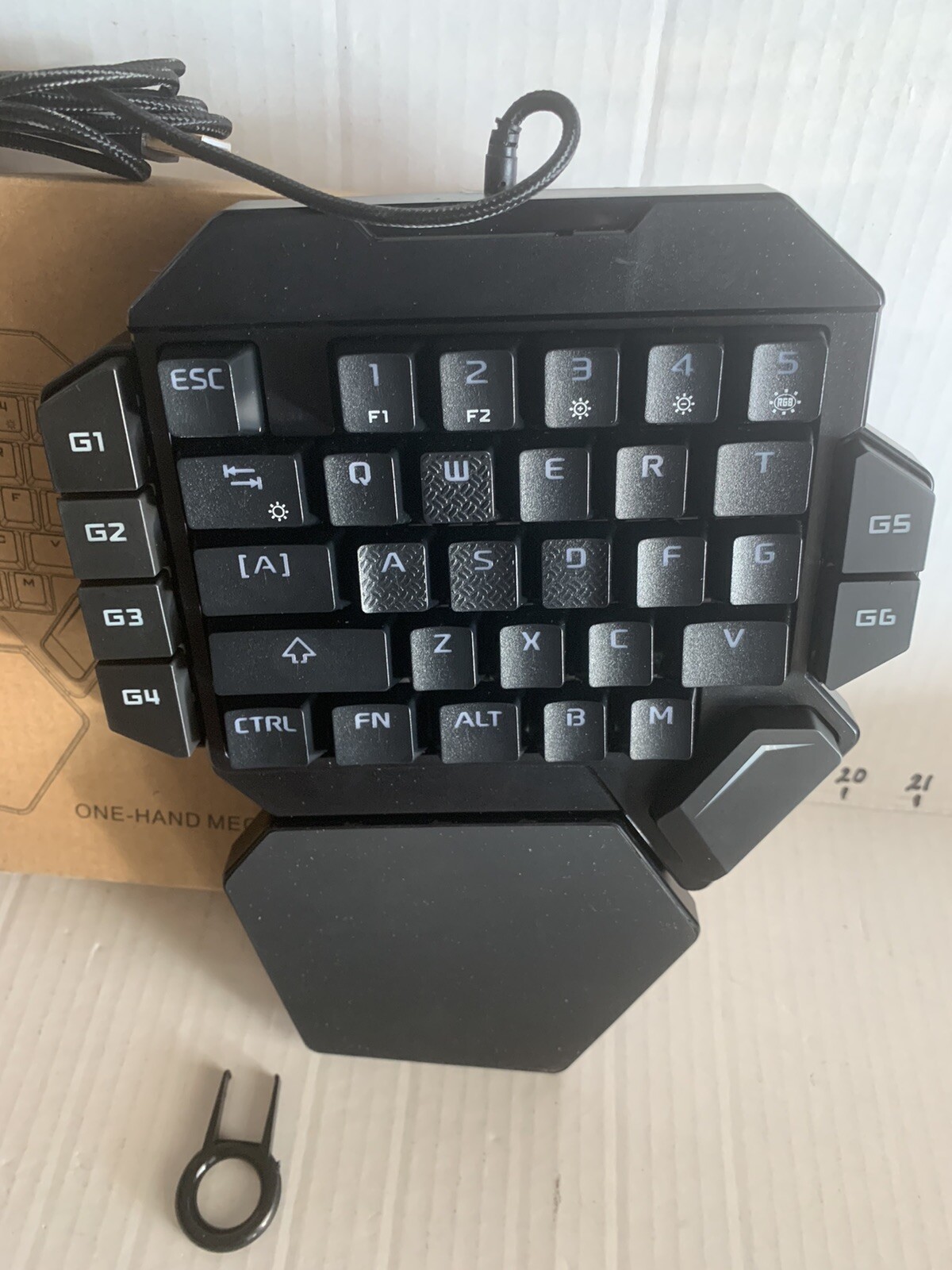 Miracle Snail K50 One-Hand Mechanical Keyboard | eBay UK