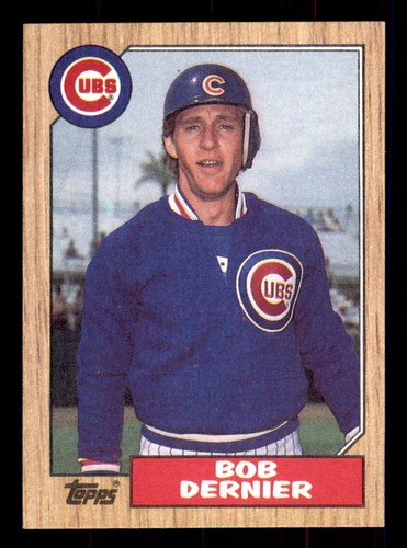 1987 Topps Baseball #715 Bob Dernier NM or better *ca1 | eBay