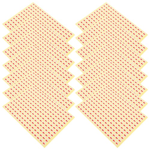 15 Sheets Small Arrow Label Stickers Self Adhesive Indicator Sign ...