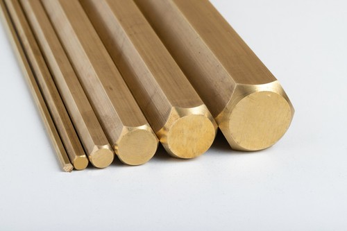 25.4MM( 1") Thick Across Flat(AF) . Brass Hexagon/Hex Bar. CW614N/CZ121 ...