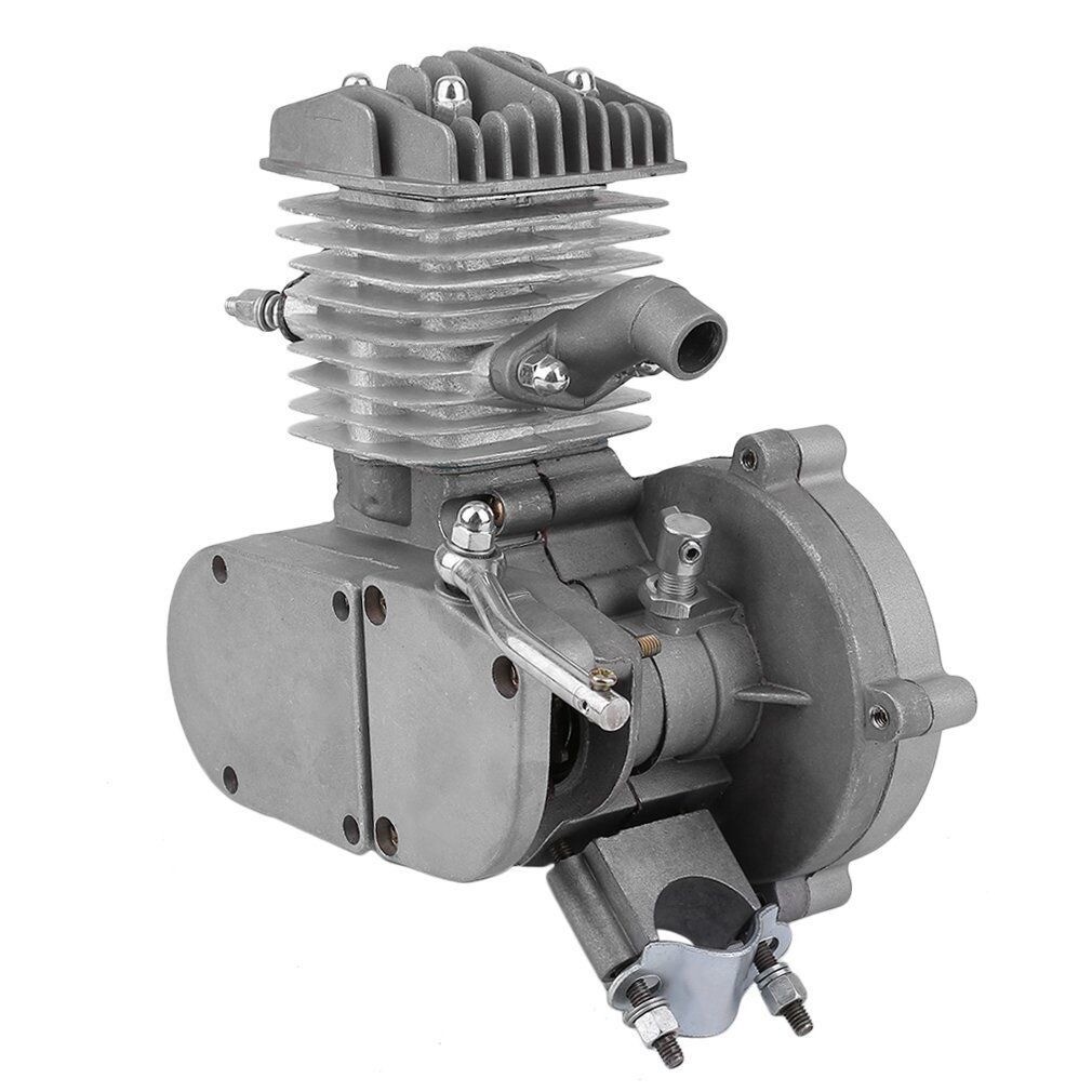 2 Stroke 49cc 50cc Motorized Bicycle Bike Petrol Gas Engine Motor Kit ...