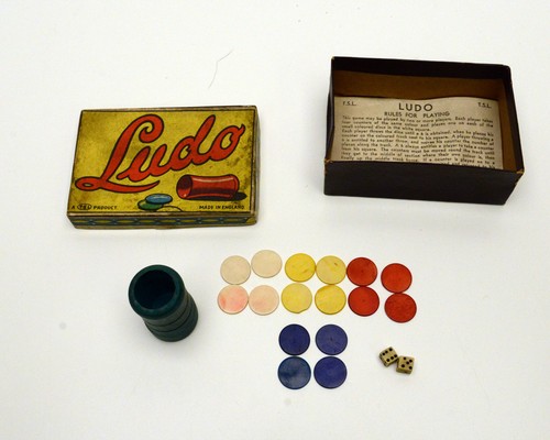 Antique Game Ludo Made in England Monopoly Type | eBay