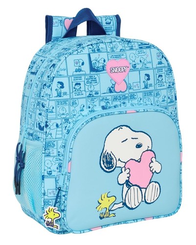 SNOOPY LOVE – Children's School Backpack, Adaptable to Trolley, Ideal ...