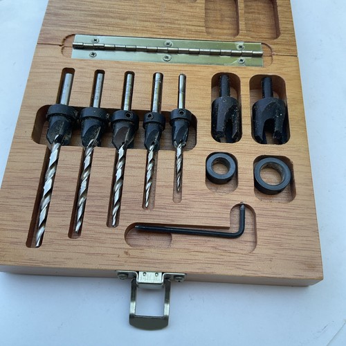 Fuller countersink Set In Wooden Box USA MADE Tool Set | eBay