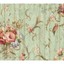 York Wallcoverings HA1326 Blue Book Parrots with Floral Bouquets ...