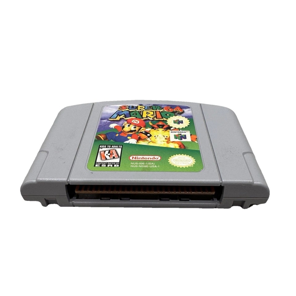 Super Mario 64 (Nintendo 64, 1996) Original Authentic Cartridge Only ...