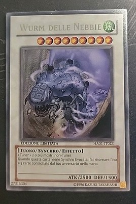 WURM DELLE NEBBIE • (Mist Wurm) • Segreta • HA01 IT023 • Lim • Yugioh ...