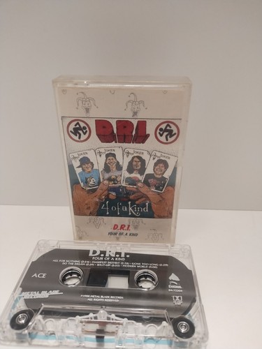 D.R.I. - 4 Of A Kind 1988 US Cassette, Album Megaforce Worldwide HX Pro ...