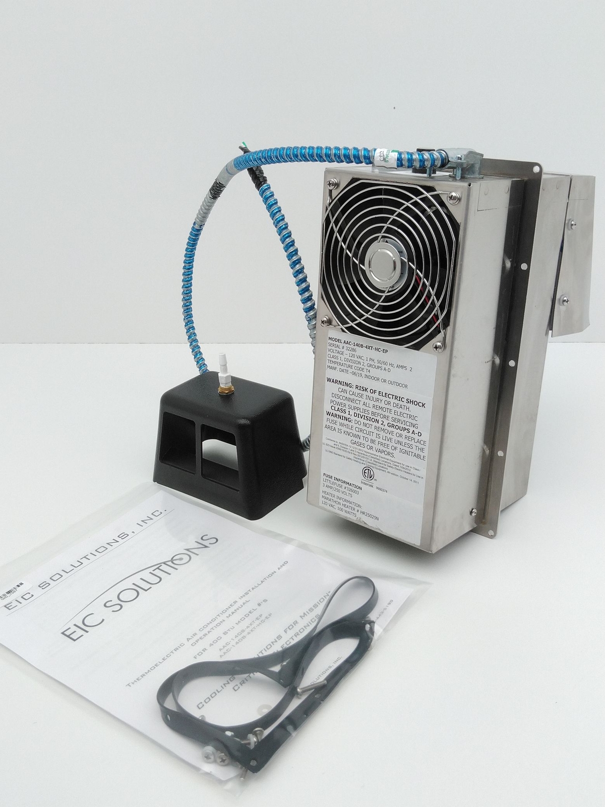 EIC Solutions AAC-140B-4XT-HC-EP Solid State Electronic Enclosure AC ...