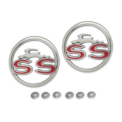 1963 CHEVROLET IMPALA SS QUARTER PANEL EMBLEM IMPALA LOGO # 63C-16723 ...