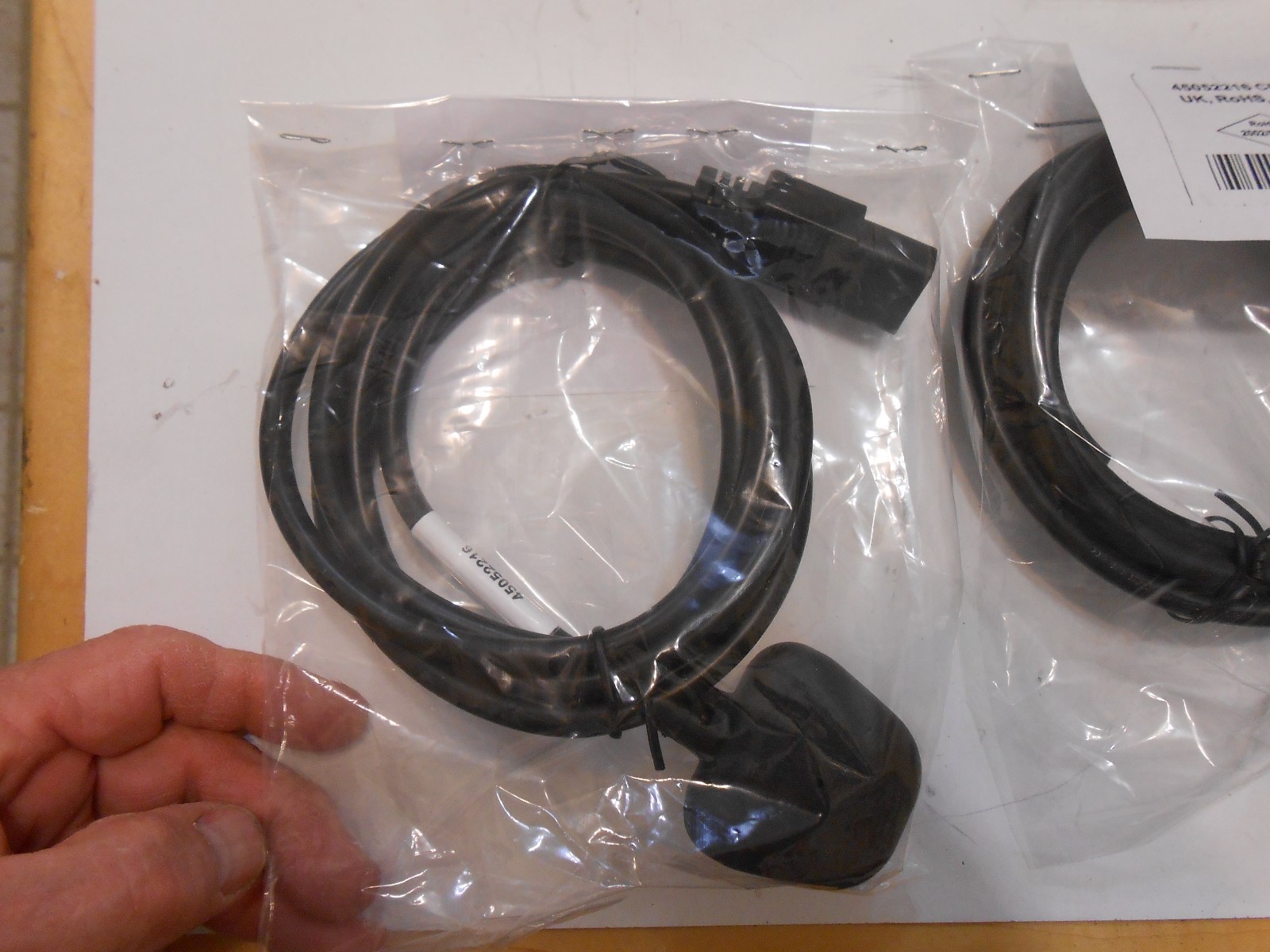 45052216 CBL, POWER CORD, UK, RoHS, Rev.B3, CC ( Lot of 2 ) NEW | eBay