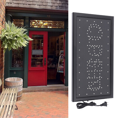 New Neon Open Closed Sign Neon Light Led 2in1 Open Closed Sign Ad Sign ...