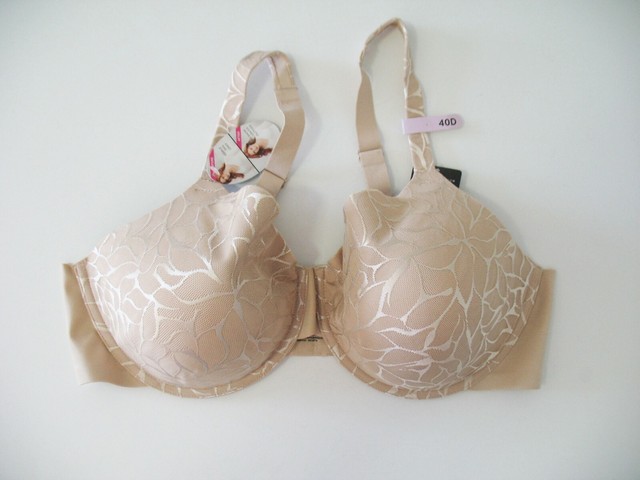 Bali Beauty Lift No Show Support Tailored Underwire Bra Nude DF0085 Sz ...