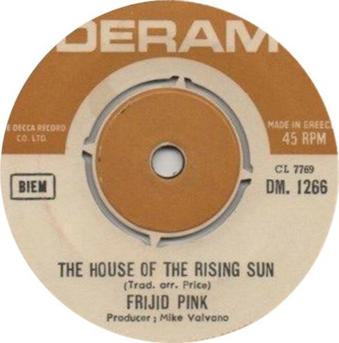Frijid Pink ‎– The House Of The Rising Sun (45 single) | eBay
