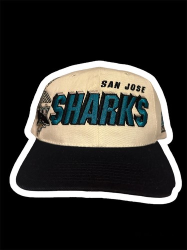 Vintage Sharks Shadow Sports Specialties Logo Athletic Rare Nhl Nba ...