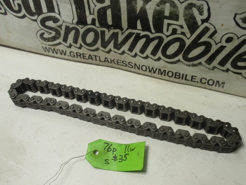 Arctic Cat Snowmobile Chaincase Drive Chain 76p 11 ZR ZL 500 ZRT 600 ...