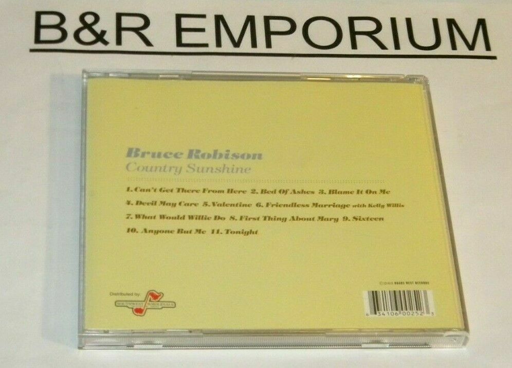 Bruce Robison 2-CD Lot - Wrapped (1998) + Country Sunshine (2001) | eBay