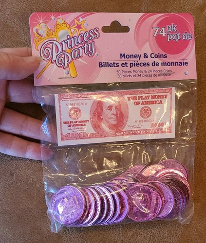 Princess Party favor Money pack Coins Dollars | eBay