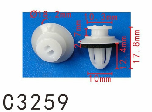 20pcs Fit BMW Liftgate Trim Panel Clip 51137065607 Fastener ...