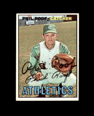 Phil Roof Signed 1967 Topps Kansas City Athletics Autograph | eBay