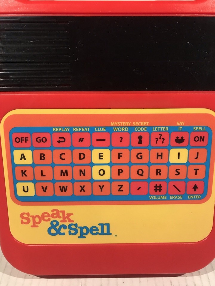 Speak and Spell The Original Spelling Computer Tested Works Great | eBay