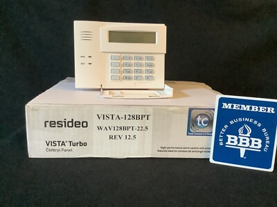 Honeywell Vista 128BPT Commercial Burg Panel & 6160 Keypad A+ Rated BBB ...