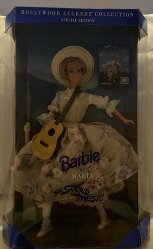 New Mattel Hollywood Legends Special Edition Sound Of Music Barbie As ...
