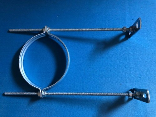 5" / 125 mm ADJUSTABLE Universal Stand Off Boiler Flue Pipe Bracket ...