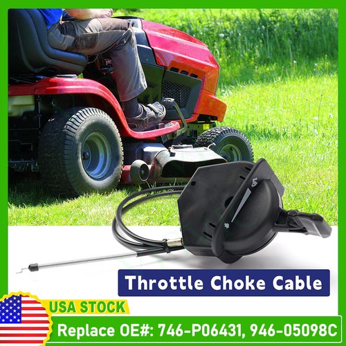 746P06431 Throttle Choke Cable for Cub Cadet Enduro XT1 XT2 SLX54 GX54 ...