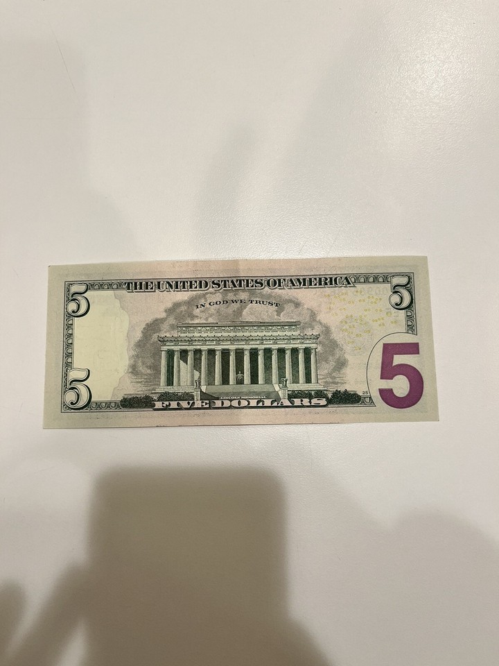 5 dollar bill star note 2017 a - RARE & In Perfect Condition! | eBay