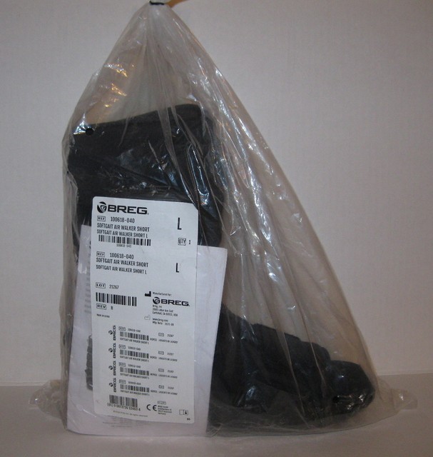 Breg SoftGait Air Short Walker Boot Adult Size Medium 100618-030 for ...