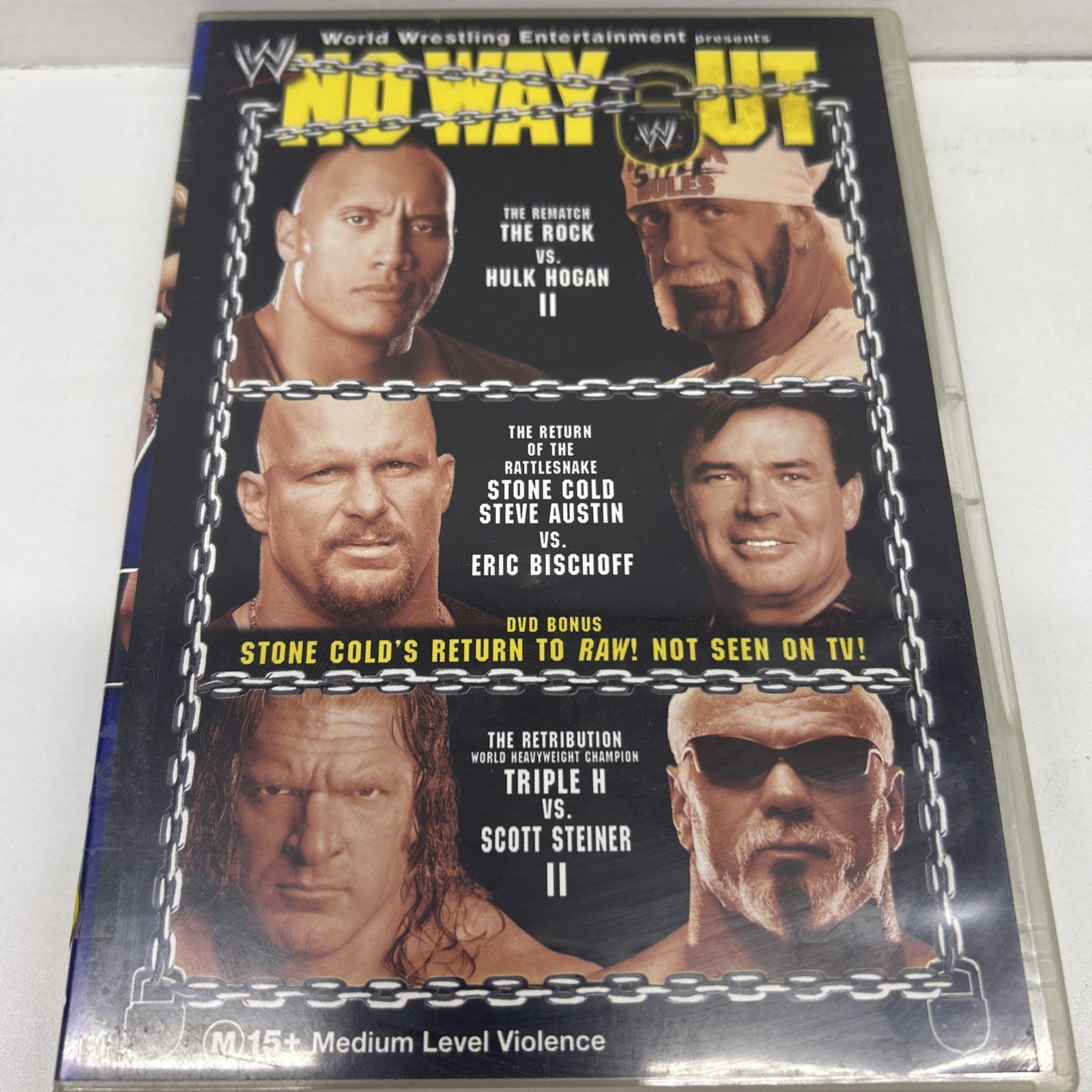 WWE-No Way Out (DVD, 2003) 5021456117307 | eBay Australia