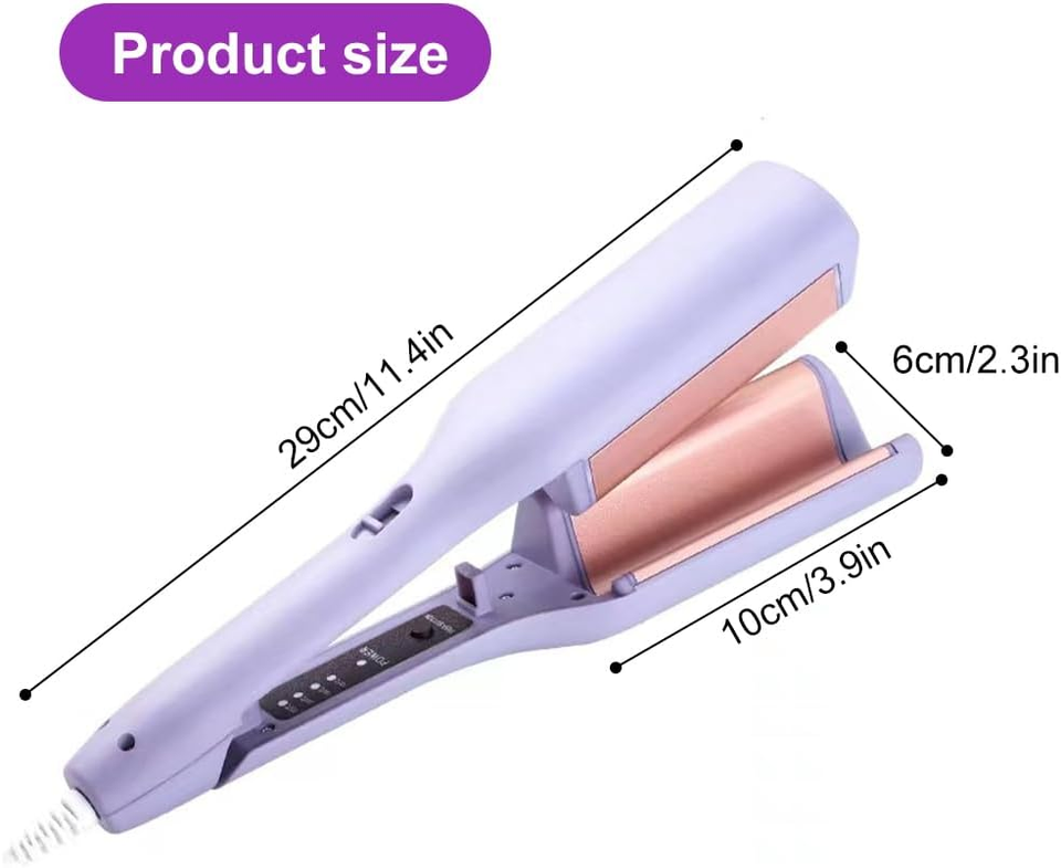 Hair Waver, 32Mm Mermaid Hair Wavers for Short/Medium/Long, V-Shaped ...