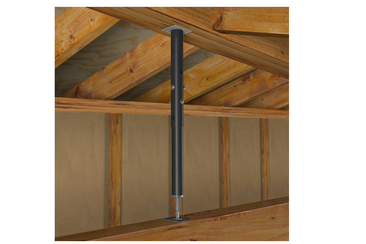 Jack Post Adjustable Floor-Support Basement Support Beam Column Pole 8 ...