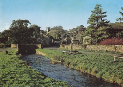 Postcard Downham near Clitheroe Lancashire My Ref SY | eBay UK