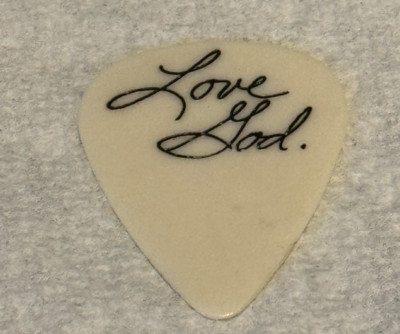 PRINCE GUITAR PICK VINTAGE LOVE GOD 1984 PURPLE RAIN TOUR THE ARTIST ...