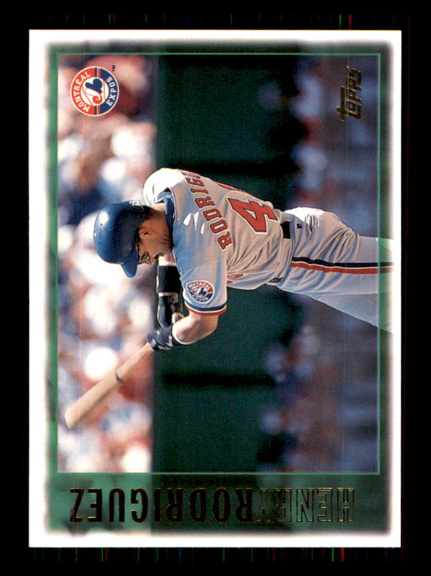 1997 Baseball Topps Henry Rodriguez Montreal Expos #210 | eBay