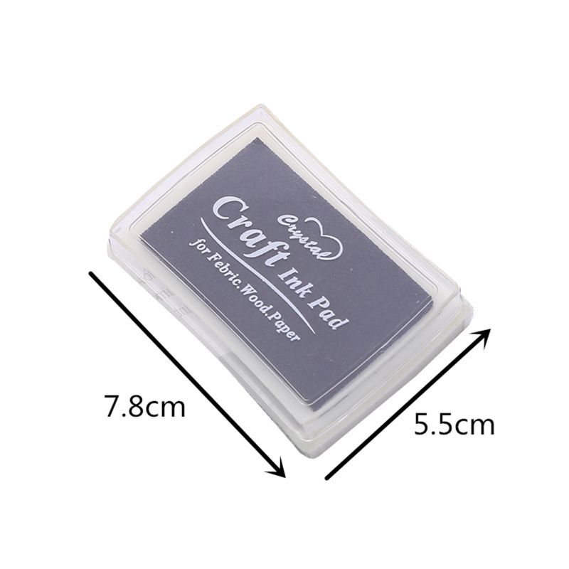 15Pcs Craft Ink Pads Stamp Ink Pad for Card Marking Fabric Painting DIY ...