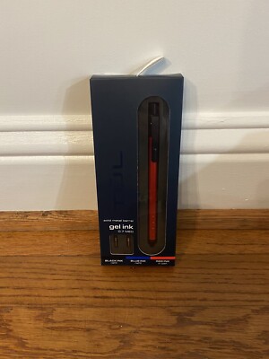Tul Pens Limited Edition Gel Pen Gift Set Red Chrome 0.7mm Med Point ...