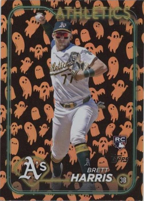 2024 Topps Update Series - Brett Harris #US199 Ghost Foil (RC) for sale ...
