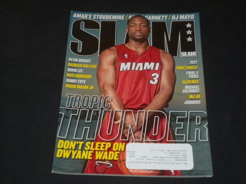 2009 MAY SLAM MAGAZINE - DWYANE WADE COVER - NBA BASKETBALL - O 8444 | eBay